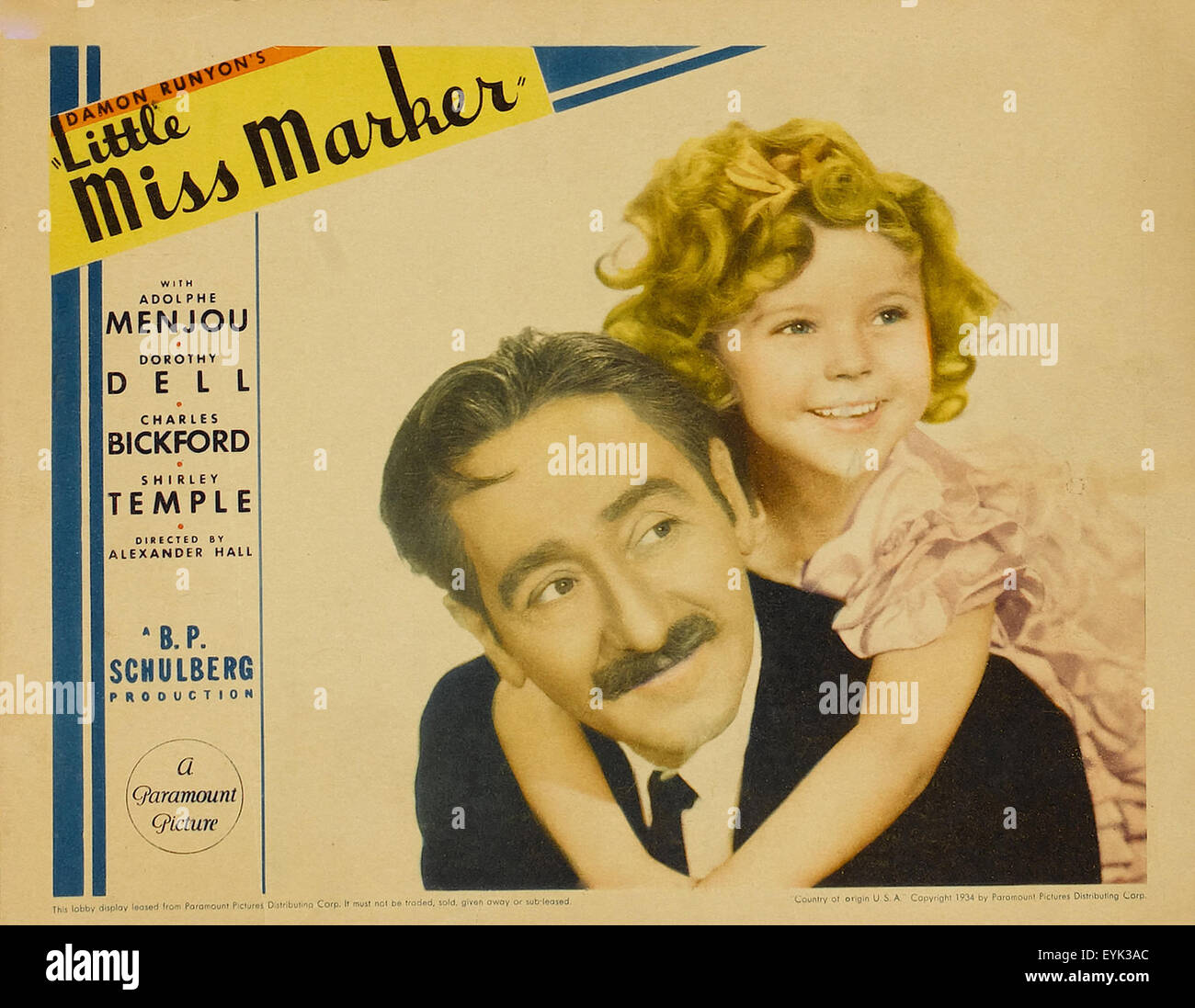 Little miss marker movie poster hi-res stock photography and images - Alamy