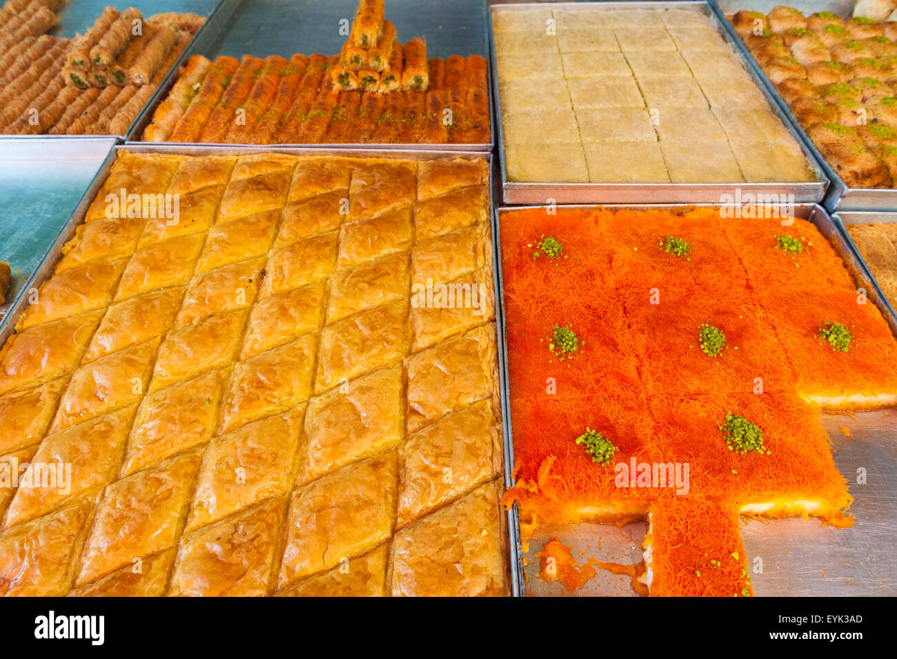 Israel, Tel Aviv, baklava Stock Photo - Alamy