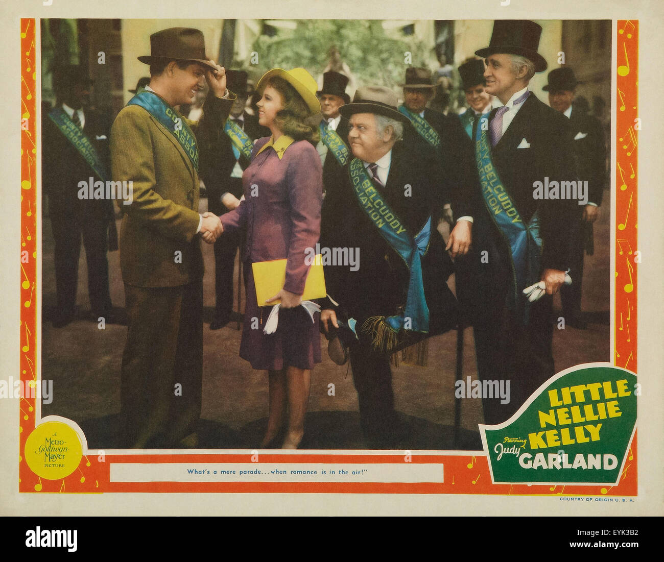 Little Nellie Kelly - Judy Garland - Movie Poster Stock Photo - Alamy