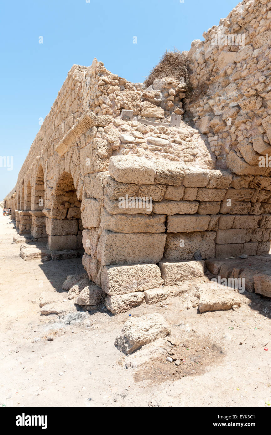 Caesarea park antique of ruins hi-res stock photography and images - Alamy