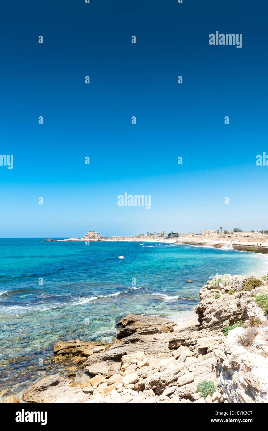 Caesarea israel sky hi-res stock photography and images - Alamy