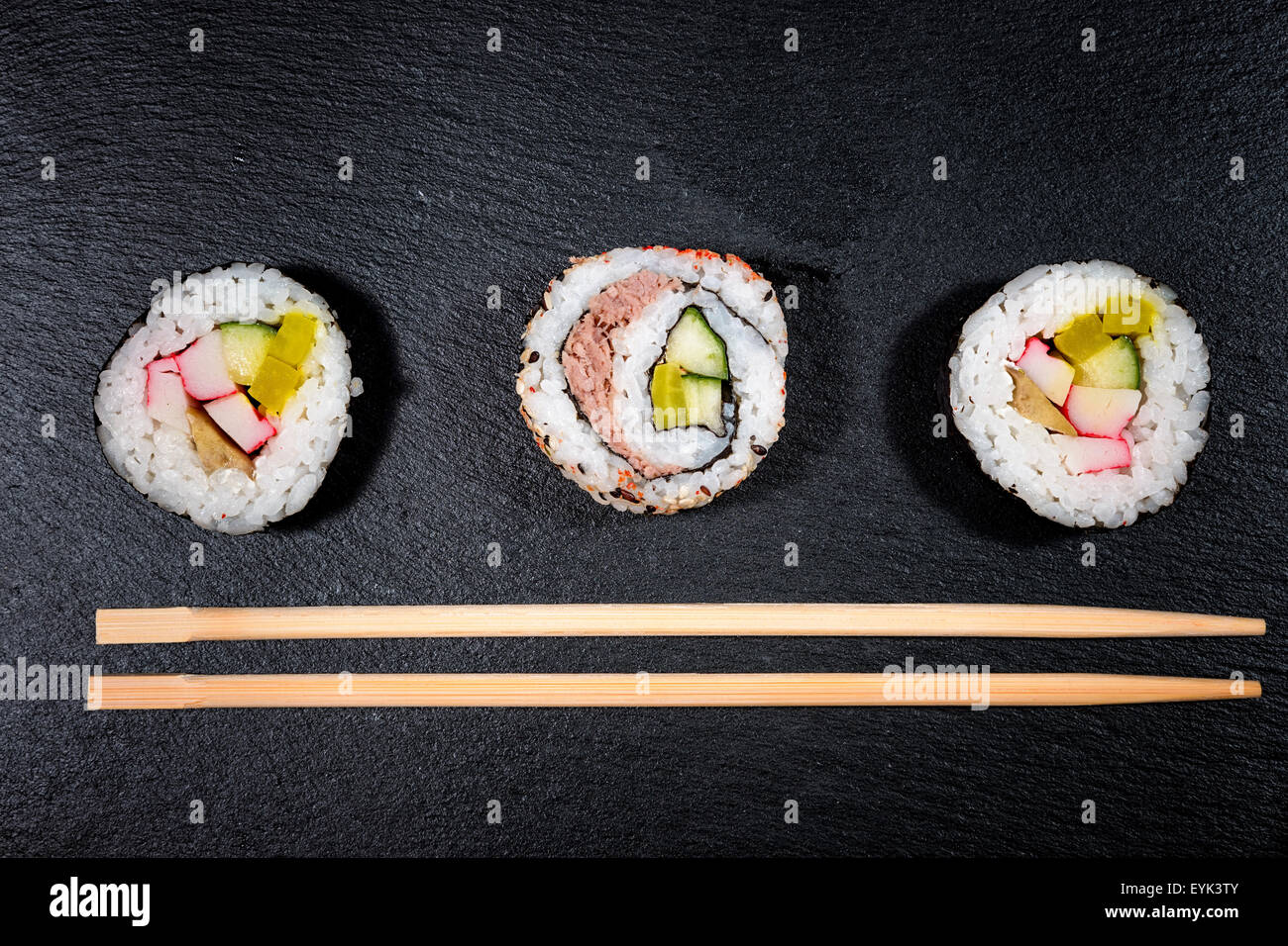 Sushi pieces hi-res stock photography and images - Alamy