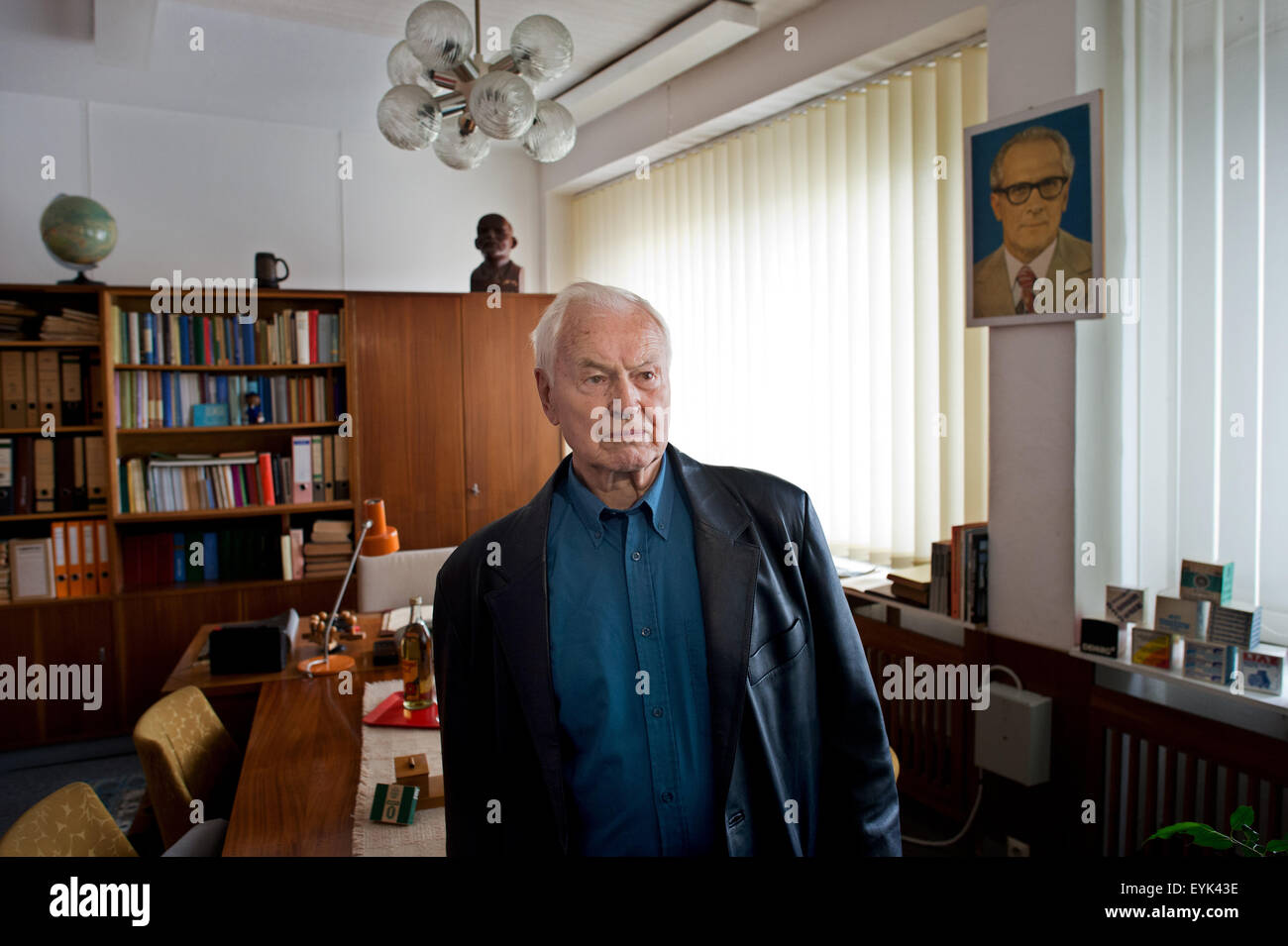 Hans Modrow, the former chairman of the DDR-Ministerrat (GDR council ...