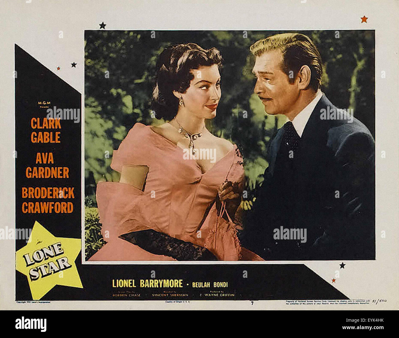 Lone star movie poster hi-res stock photography and images - Alamy