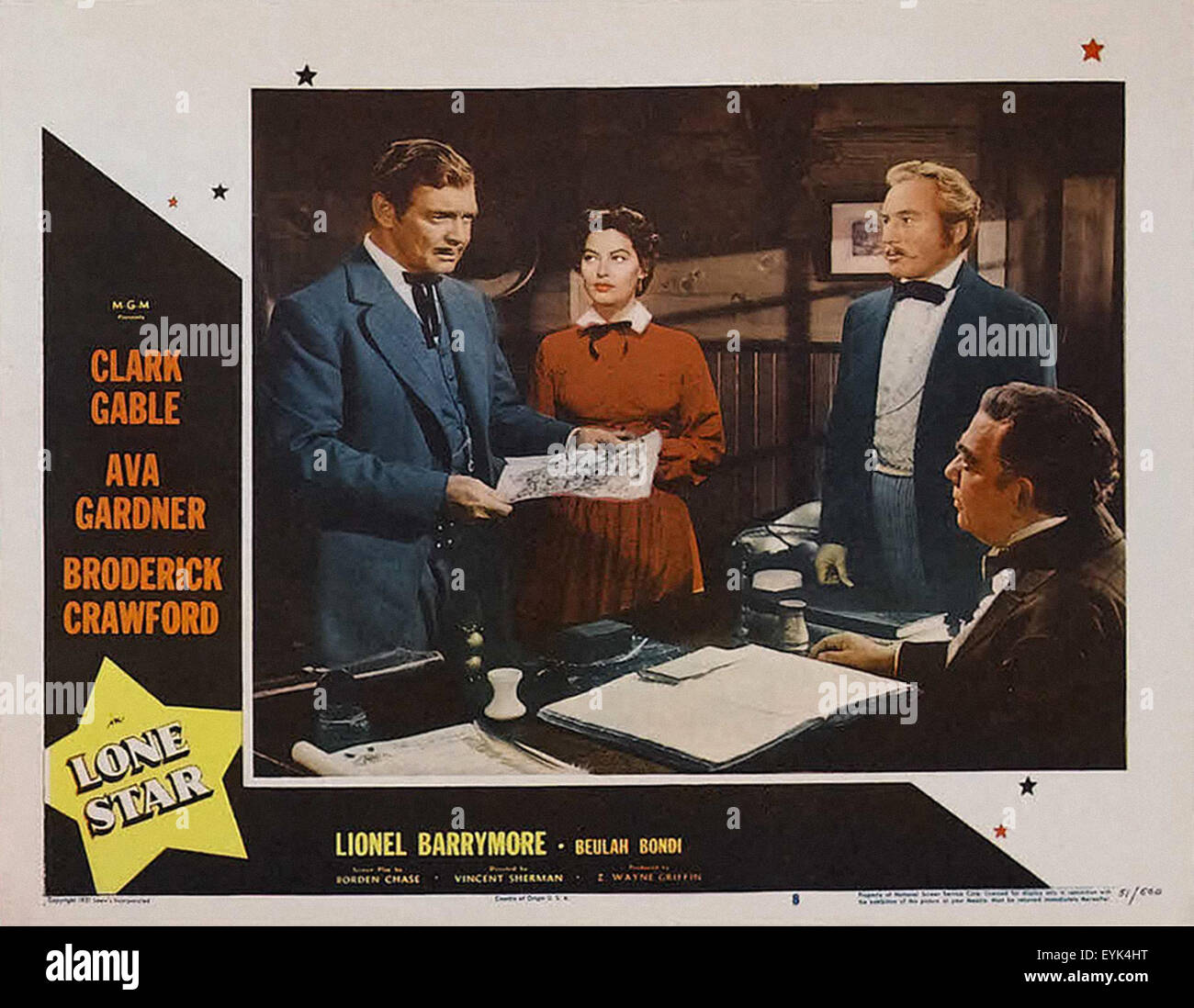 Lone star movie poster hi-res stock photography and images - Alamy