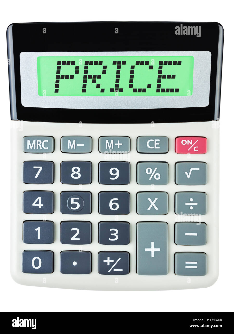Price calculator hi-res stock photography and images - Alamy