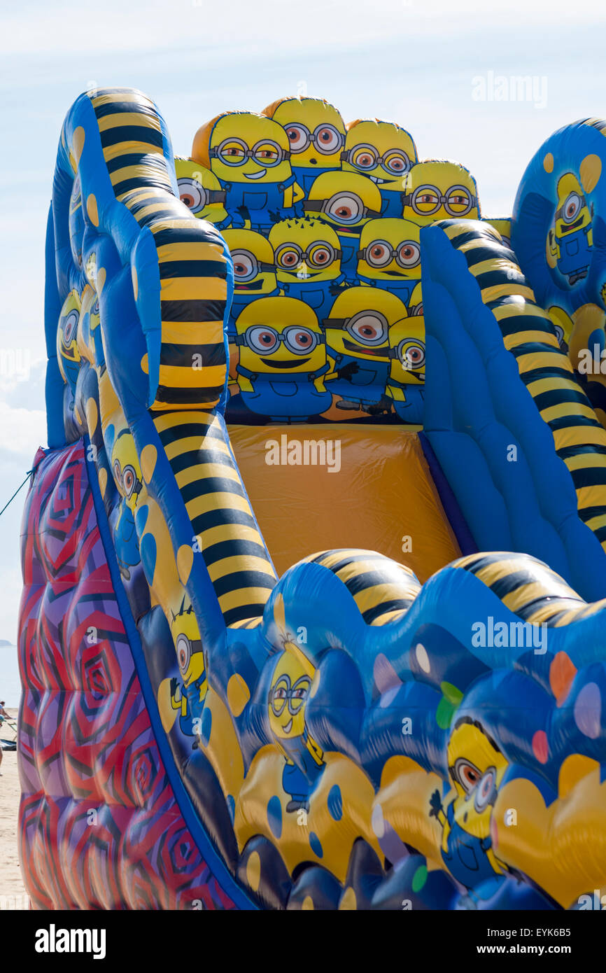 Minions bouncy castle hi-res stock photography and images - Alamy