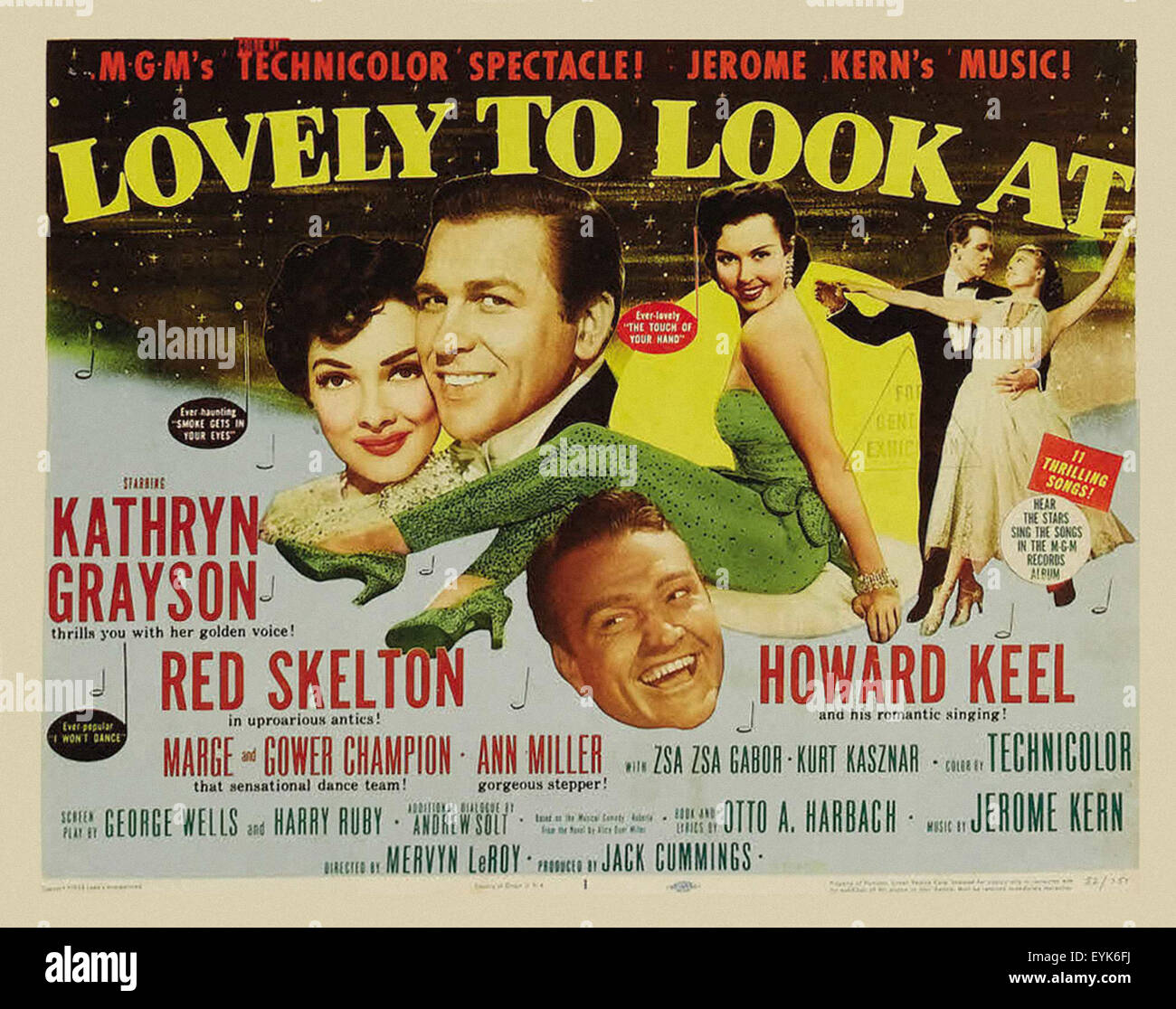 Lovely to Look At - Movie Poster Stock Photo - Alamy