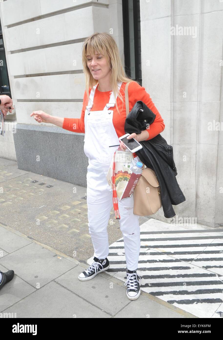 Edith bowman arrives at the hi-res stock photography and images - Alamy