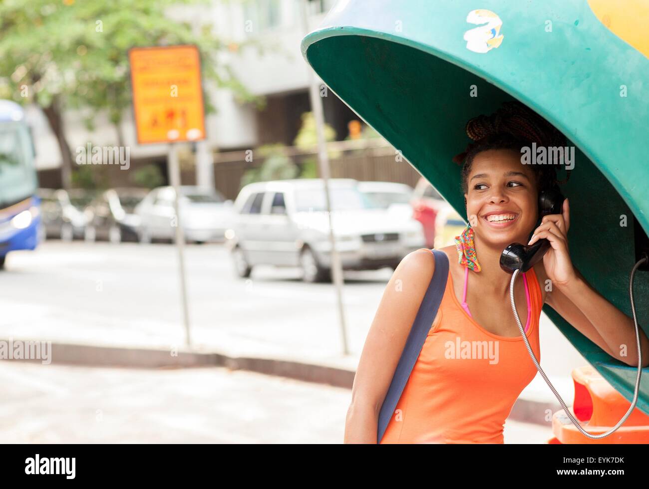 Brazil telephone booth hi-res stock photography and images - Alamy