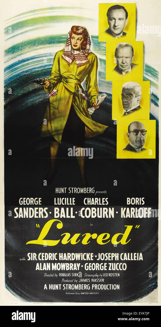 Lured poster hi-res stock photography and images - Alamy