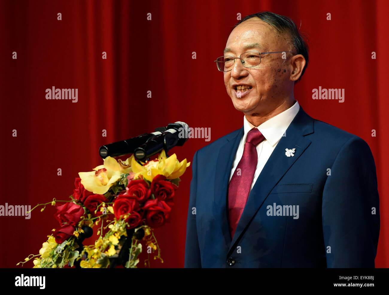 Kuala Lumpur, Malaysia. 31st July, 2015. Liu Peng, President of Chinese ...