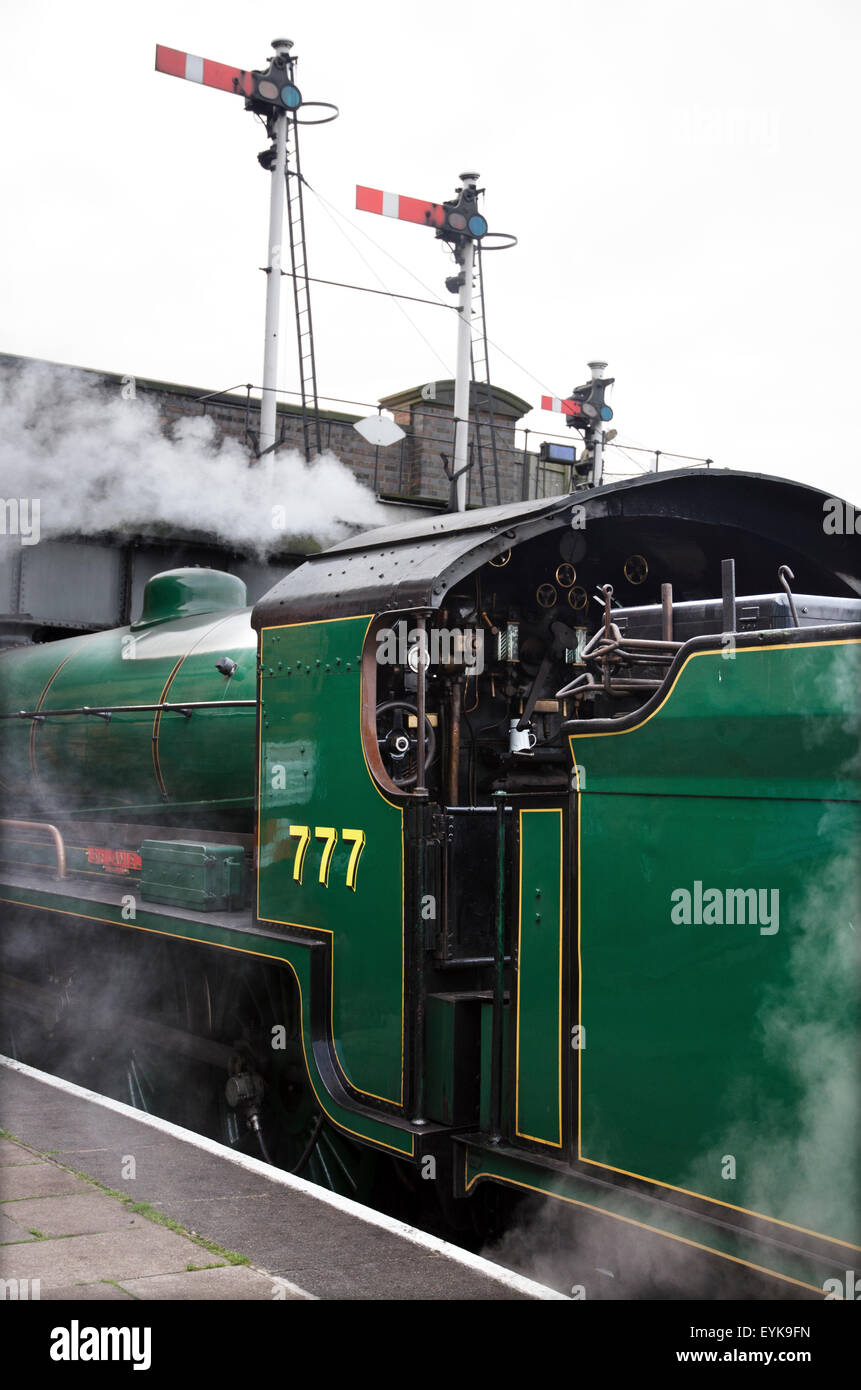 N15 class 4-6-0 southern railway 777 sir lamiel steam locomotive great ...