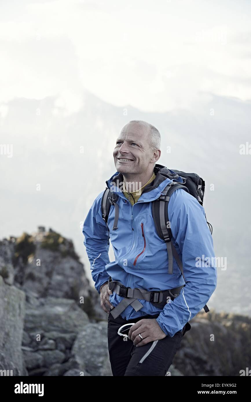 Mature man wearing blue jacket, portrait Stock Photo - Alamy Mature man wearing blue jacket, portrait Stock Photo - Alamy