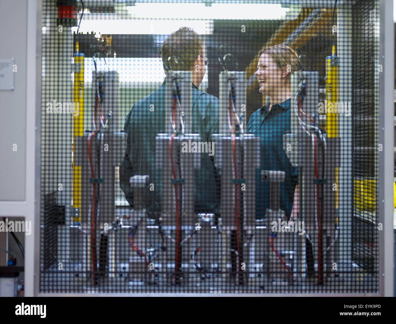 Factory floor workers' hi-res stock photography and images - Alamy