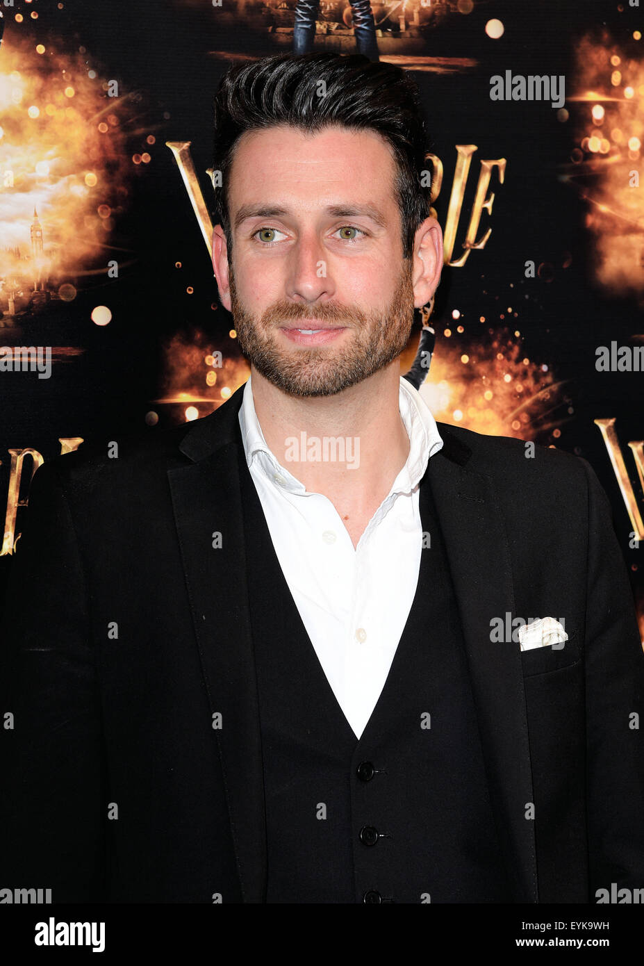 London, UK. 30th July, 2015. Jamie Raven at the Impossible opening ...