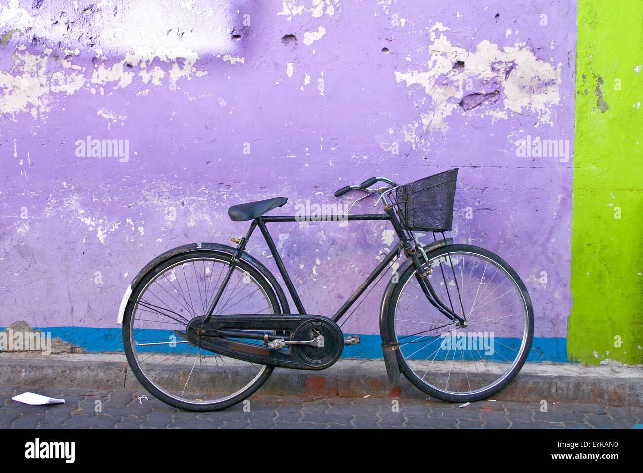 Bike in male maldives islands Stock Photo - Alamy