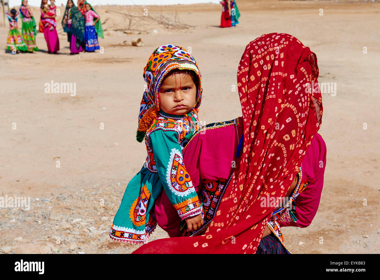 India, Gujarat, Kutch, Padhar village, Ahir ethnic group Stock Photo ...