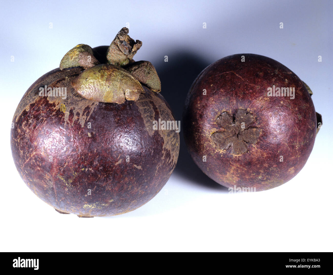 Mangostane, Garcinia mangostana, Beere, Exotische Frucht, exotisch ...