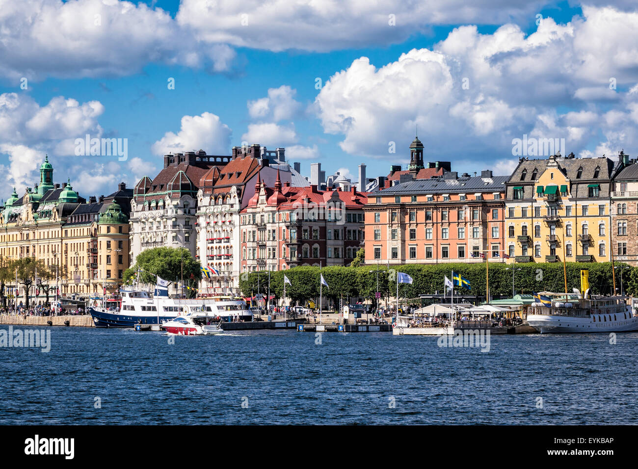 View to the capital of Sweden, Stockholm Stock Photo - Alamy