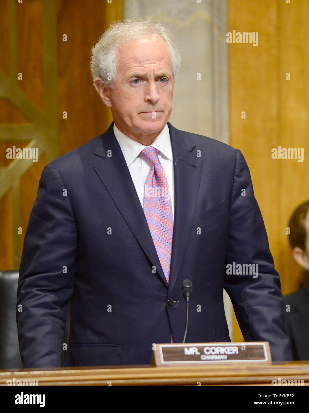 United States Senator Bob Corker (Republican of Tennessee), Chairman ...