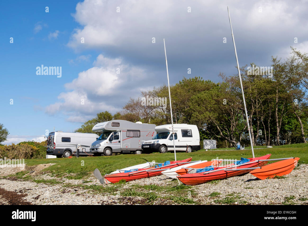 Sound of mull camping hi-res stock photography and images - Alamy