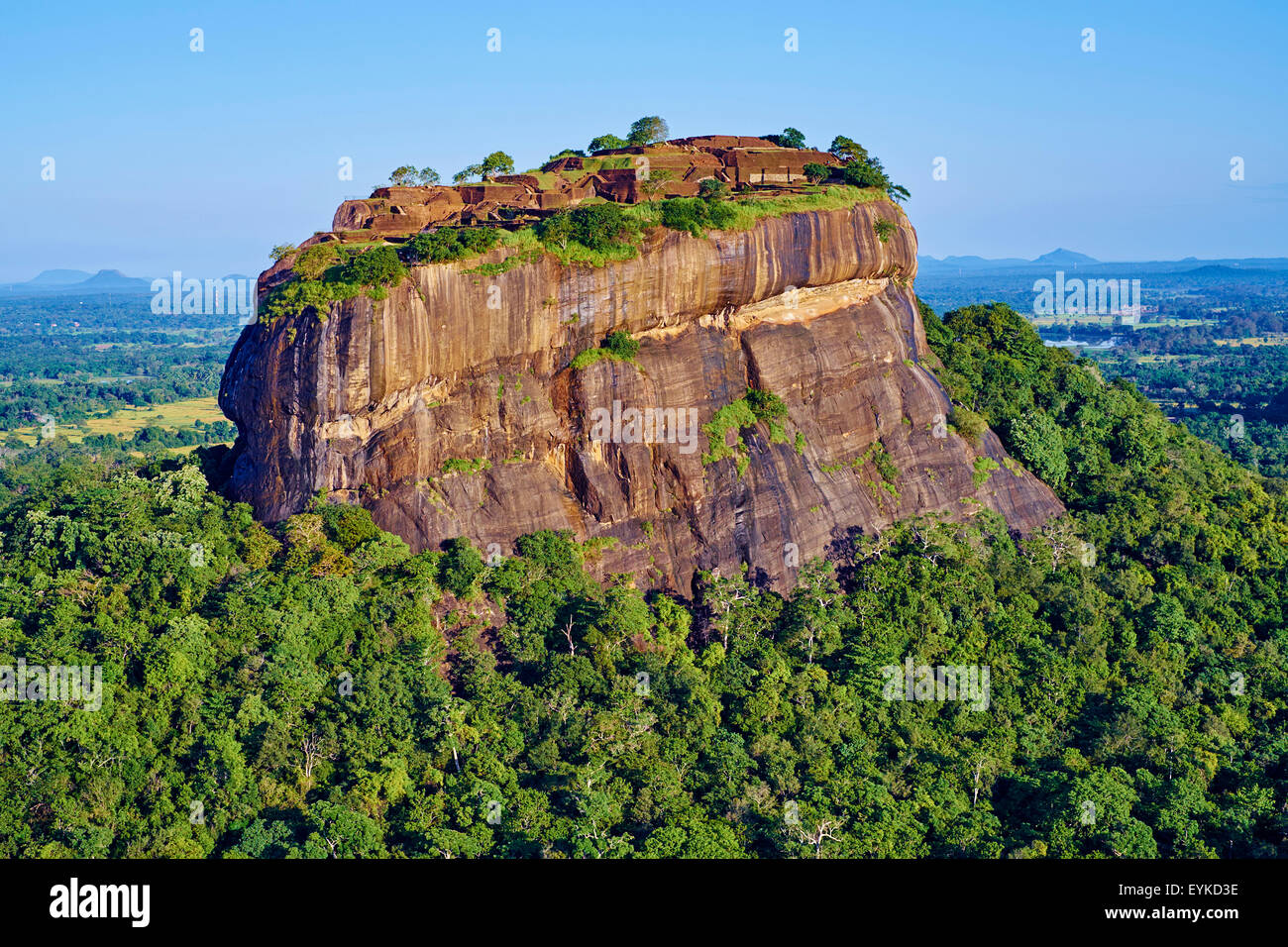 Sigiriya aerial view hi-res stock photography and images - Alamy