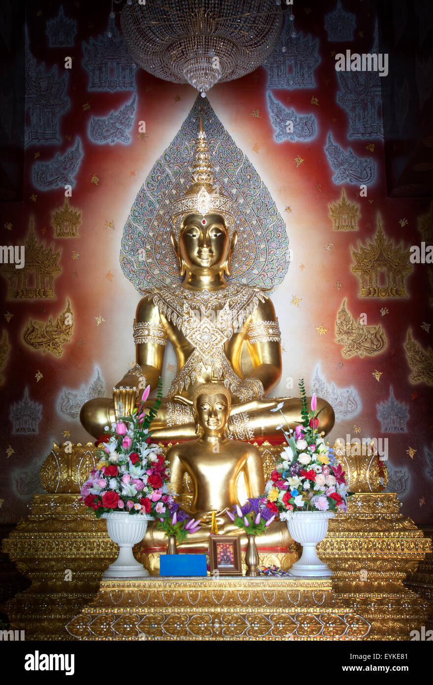 Buddha Buddhism Buddhist worship the holy angels Stock Photo - Alamy