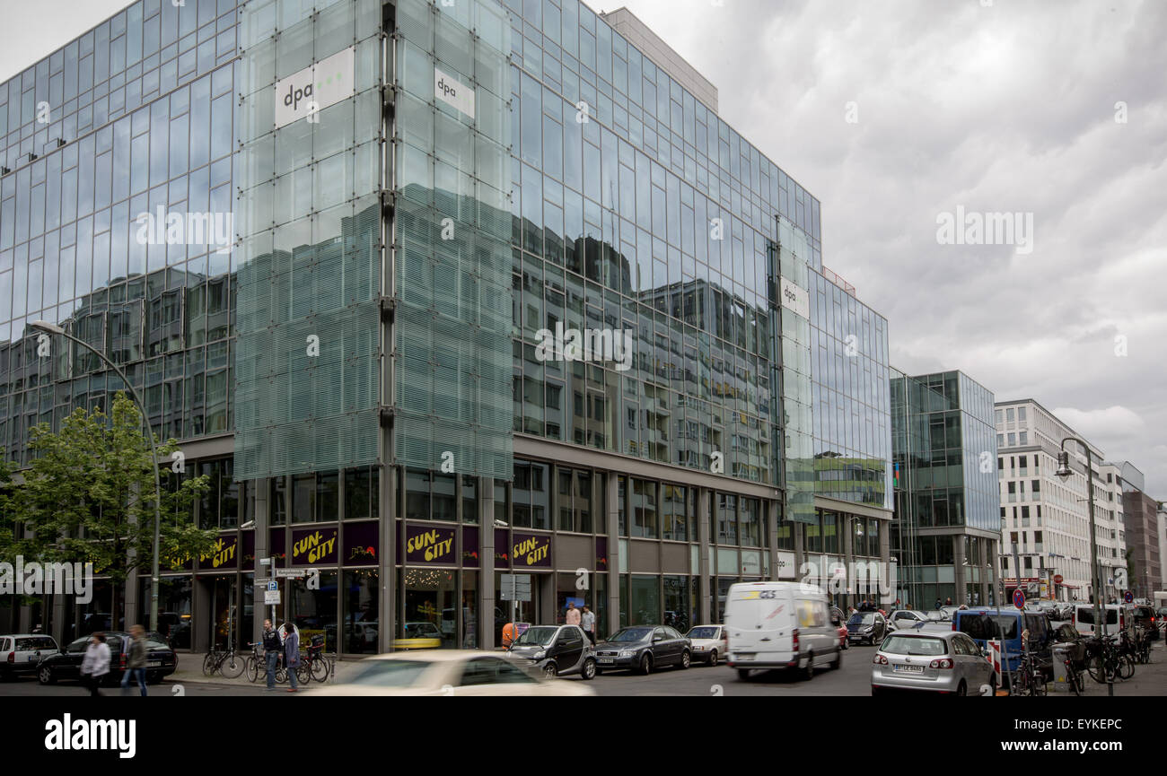 The building that houses the central editorial offices of dpa Deutsche ...