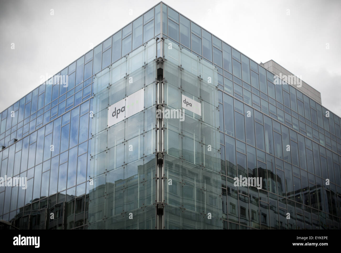 The building that houses the central editorial offices of dpa Deutsche ...