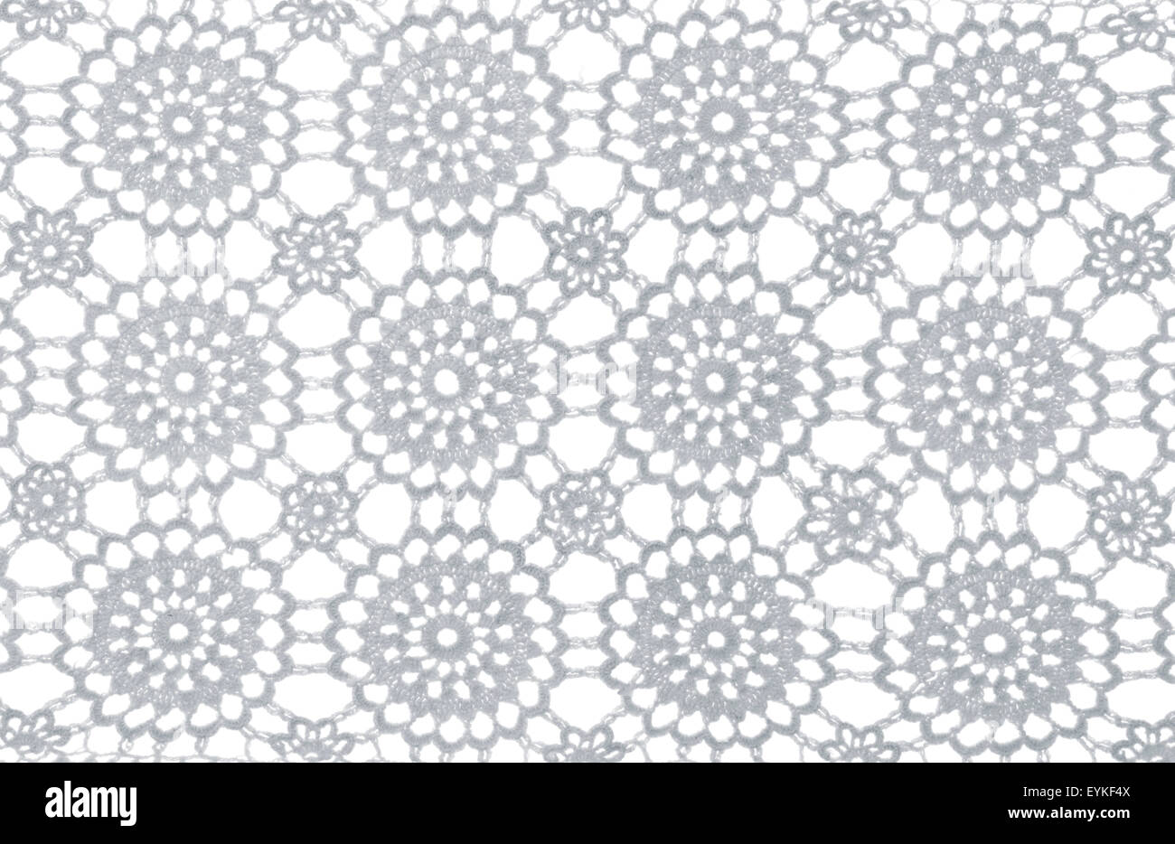 Grey lace doily before background as a cut out Stock Photo - Alamy