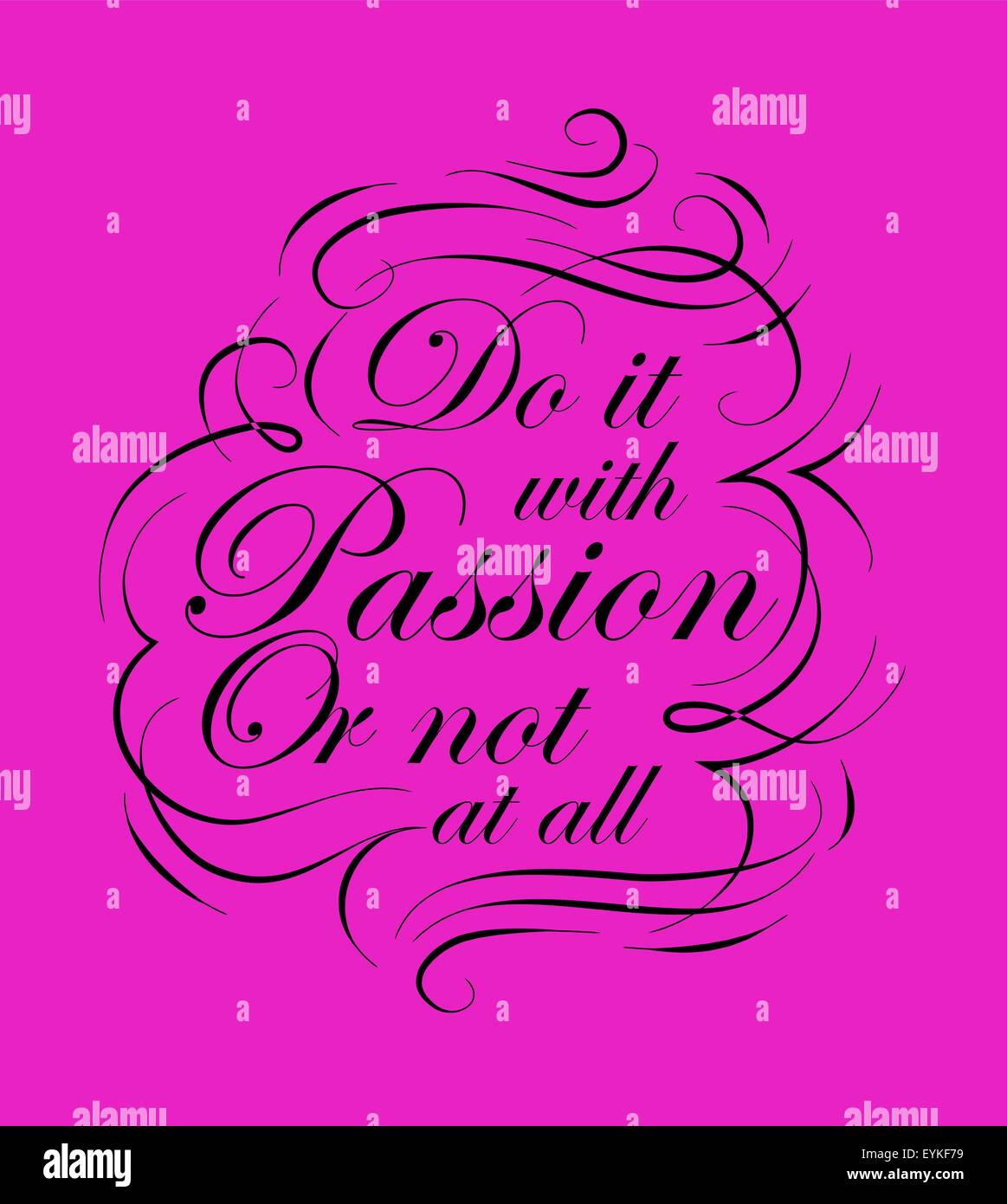 Inspirational and encouraging quote design Stock Vector Image & Art - Alamy