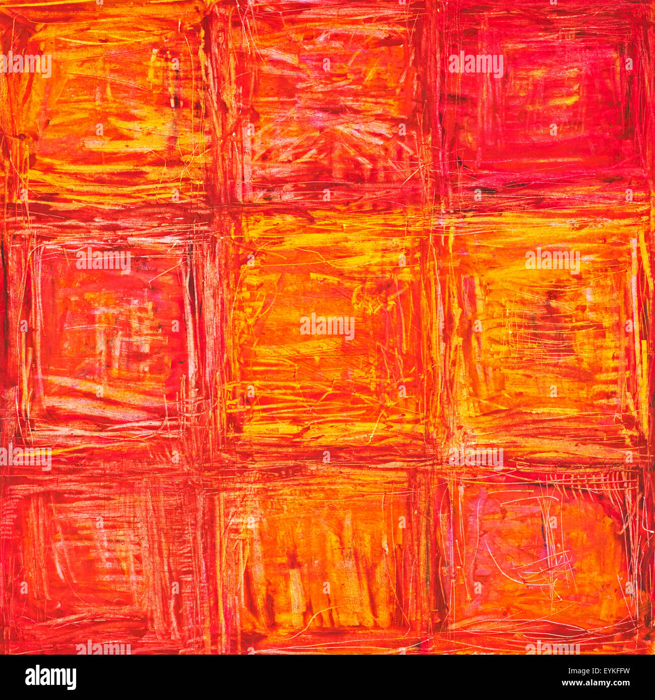 Art, oil chalk, background, scratch, lines, orange Stock Photo - Alamy