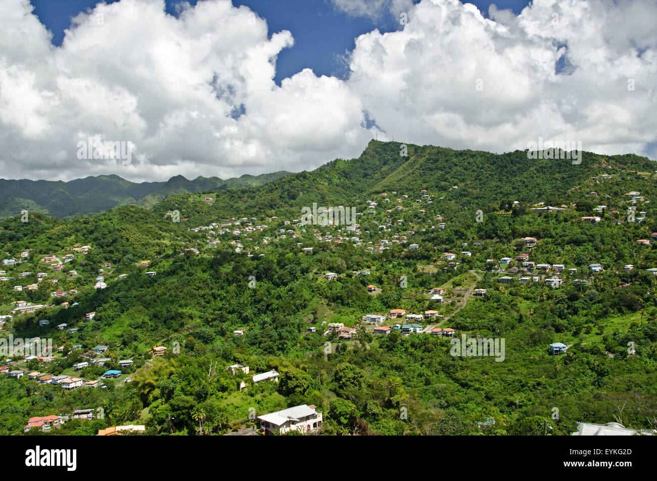 Grenada, island landscape Stock Photo - Alamy
