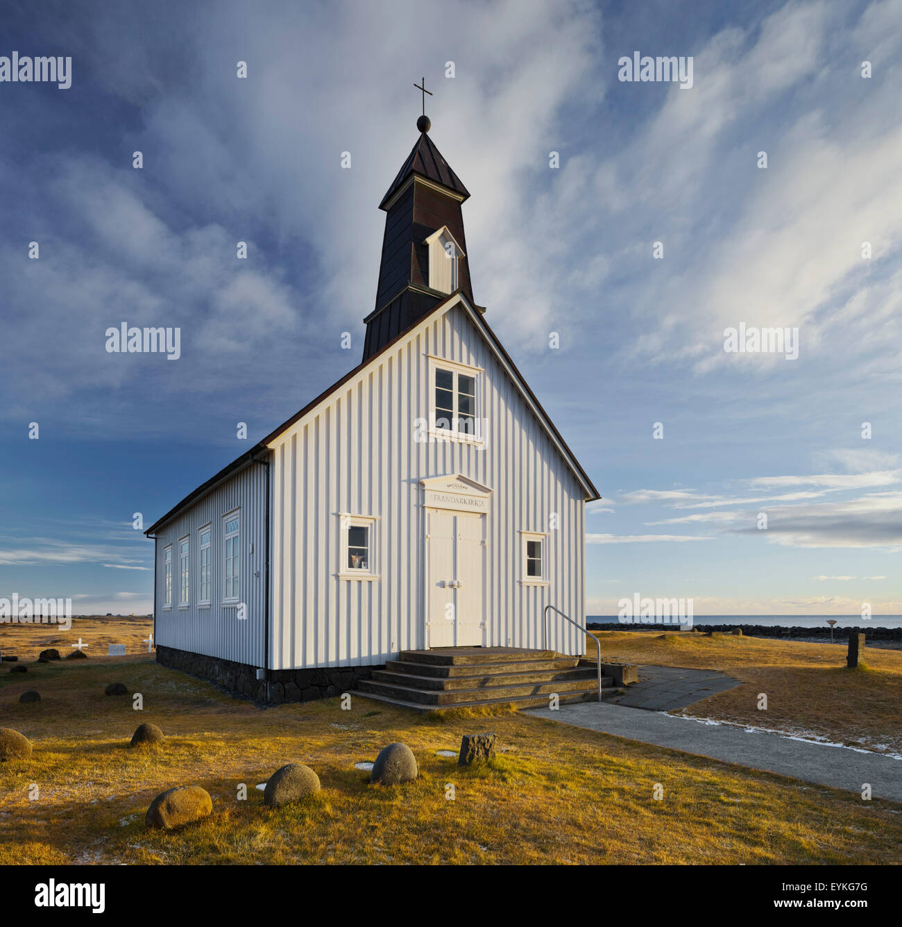 Strandarkirkja, South Iceland, Iceland Stock Photo - Alamy