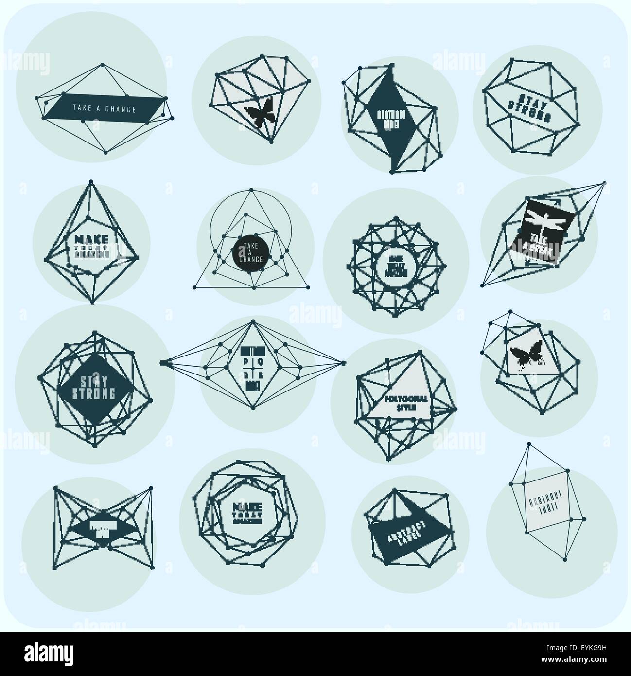 Abstract triangles design Stock Vector Image & Art - Alamy