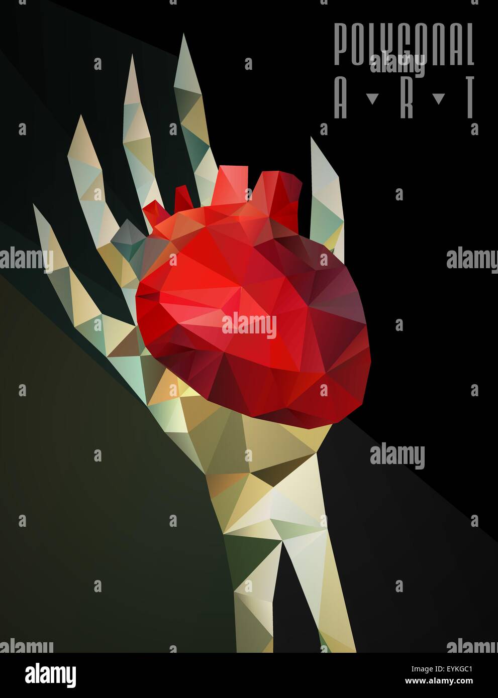 Polygonal modern elements Stock Vector Image & Art - Alamy