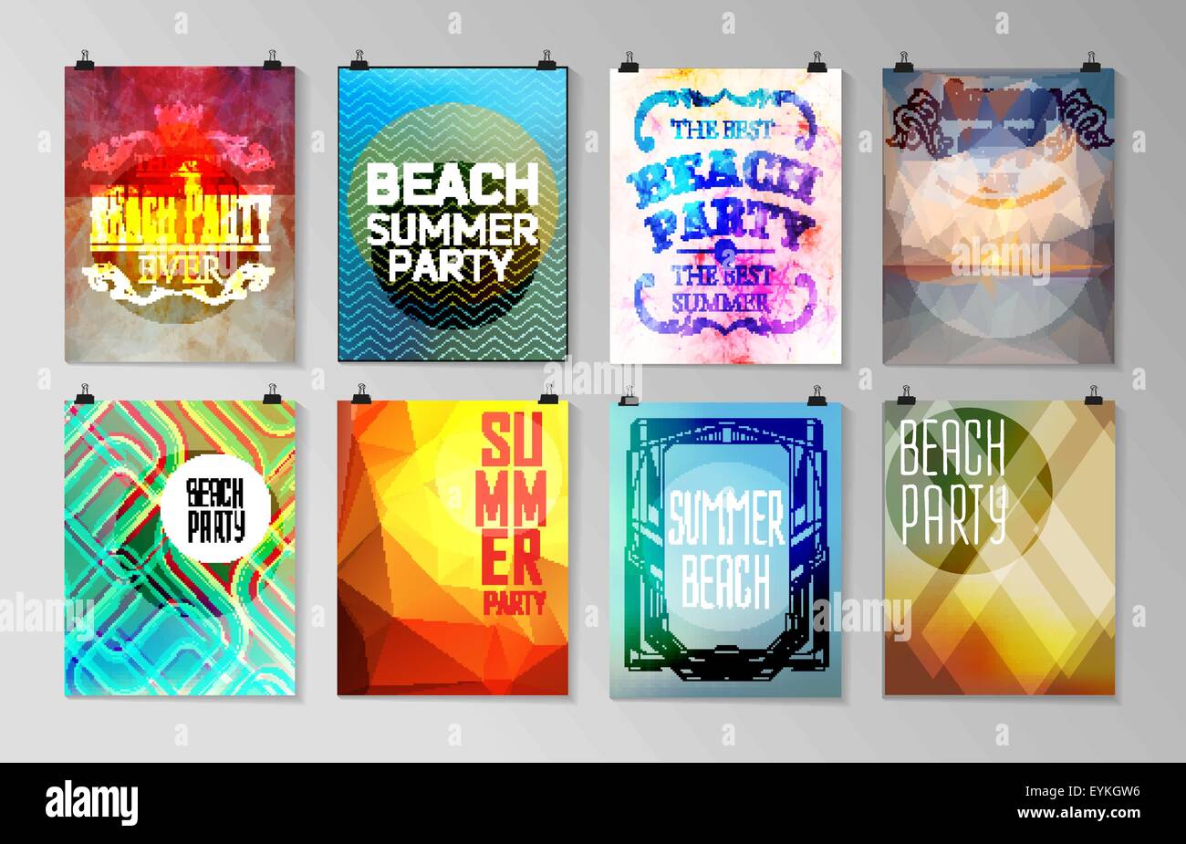 Typographical poster, retro design Stock Vector Image & Art - Alamy