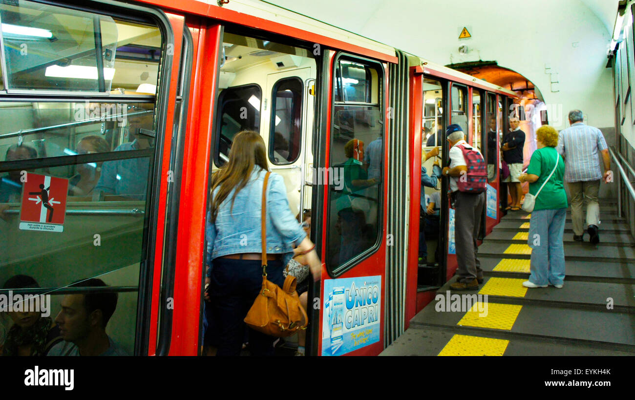 Capri island transport hi-res stock photography and images - Alamy