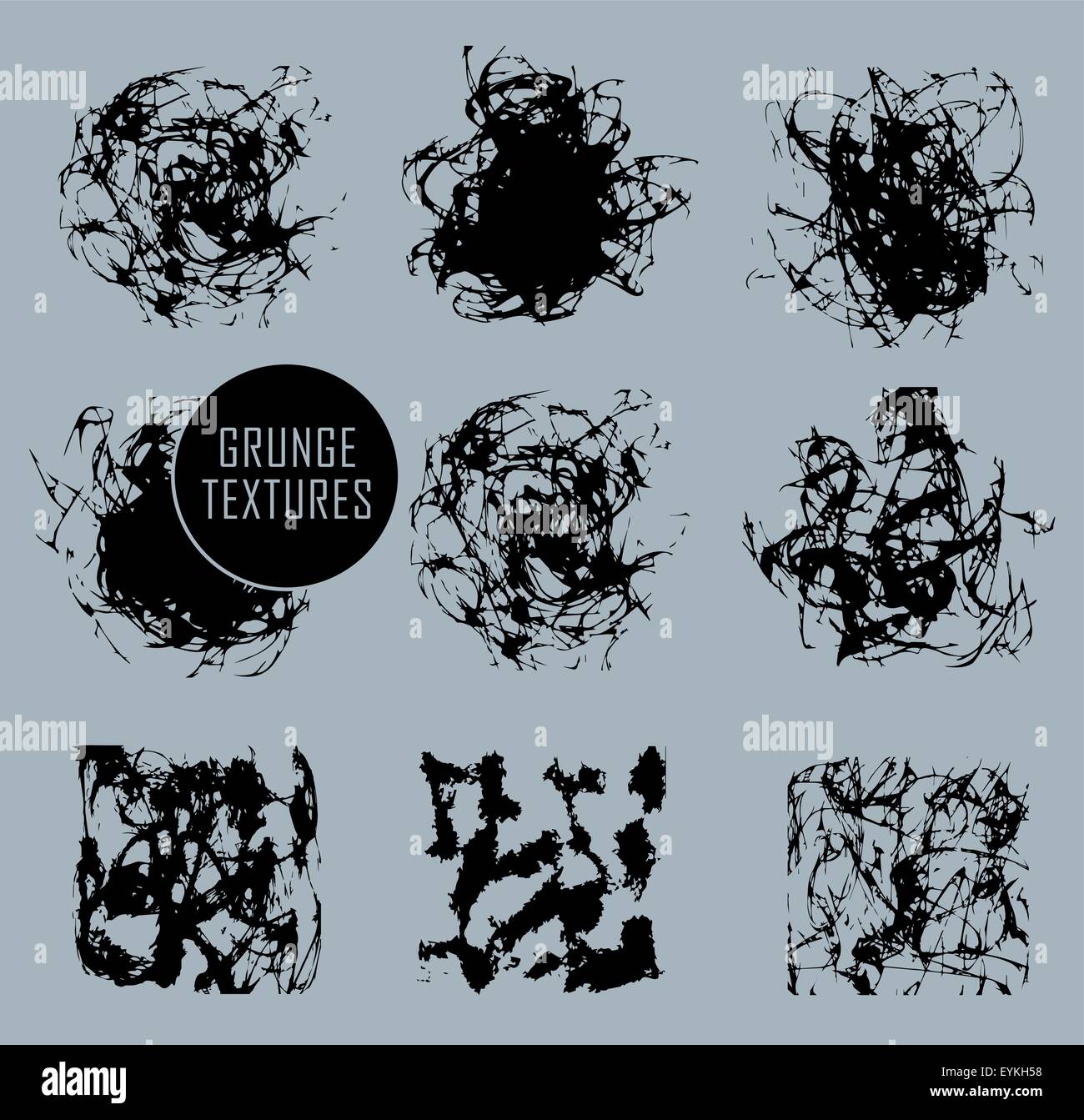 Abstract Set Of Blobs Splash Labels Stock Vector Image And Art Alamy