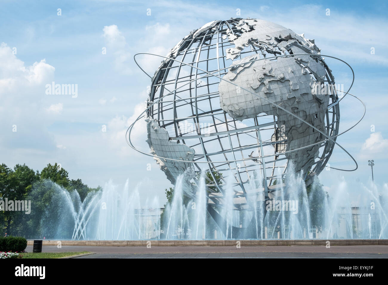 Unisphere Summer Time Stock Photo - Alamy
