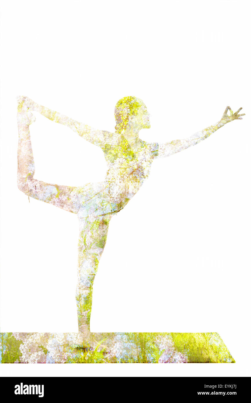 Lord of dance asana Cut Out Stock Images & Pictures - Alamy