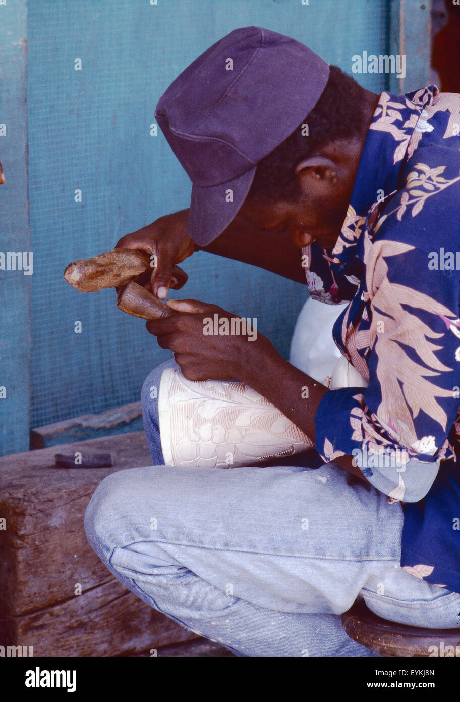 Haitian man hi-res stock photography and images - Alamy