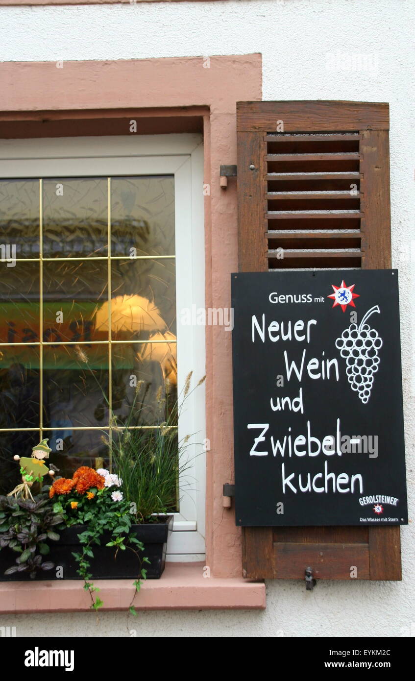 Germany Menu Restaurant Sign High Resolution Stock Photography and ...