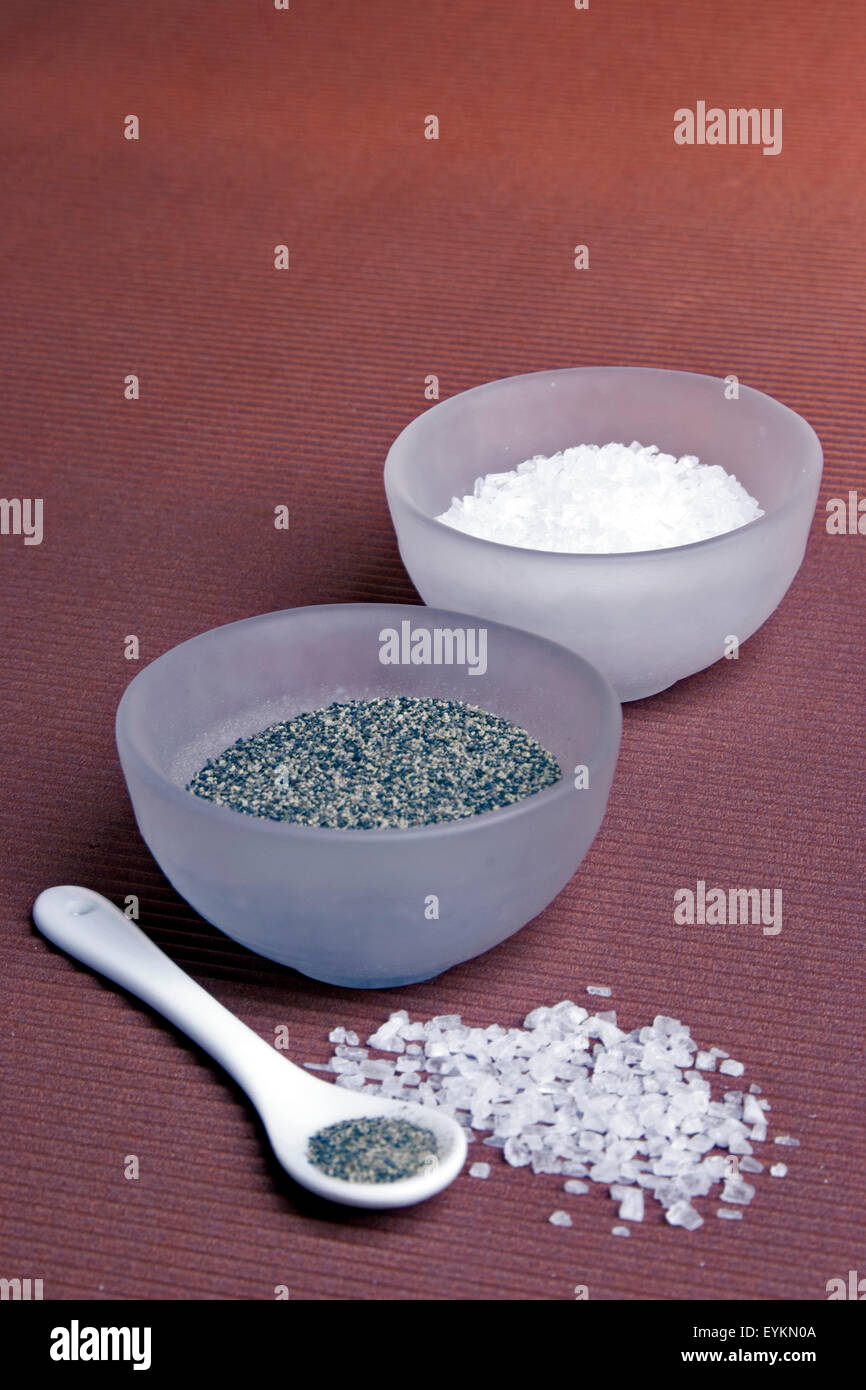 Food, spices, salt, pepper, spices Stock Photo - Alamy