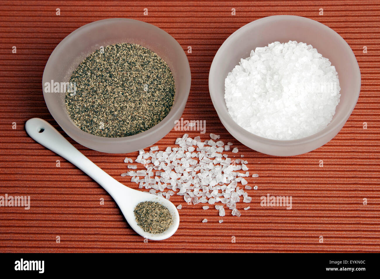 Food, spices, salt, pepper, spices Stock Photo - Alamy