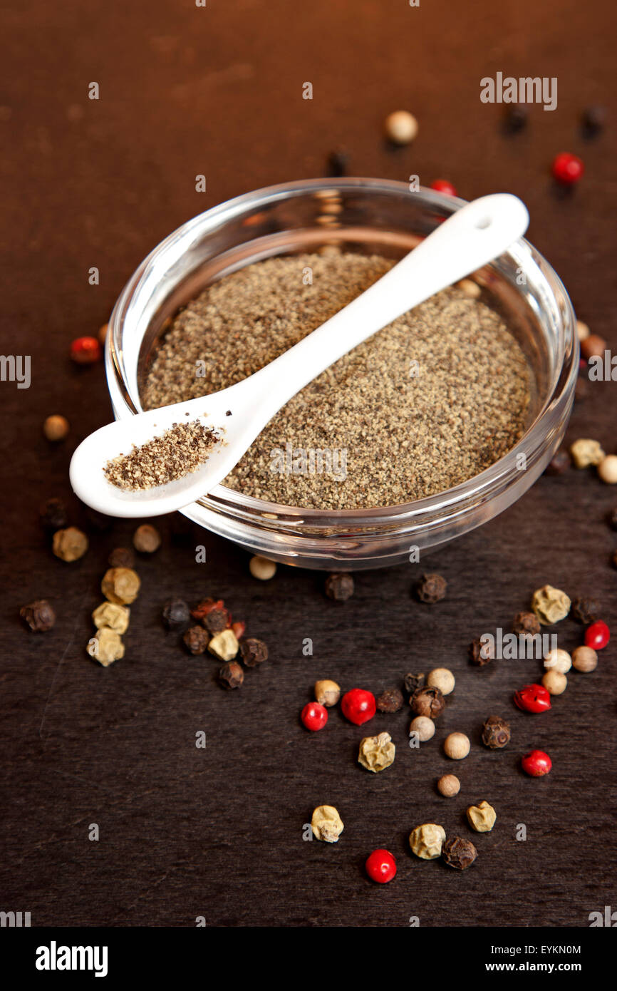Food, spices, pepper, spices Stock Photo - Alamy