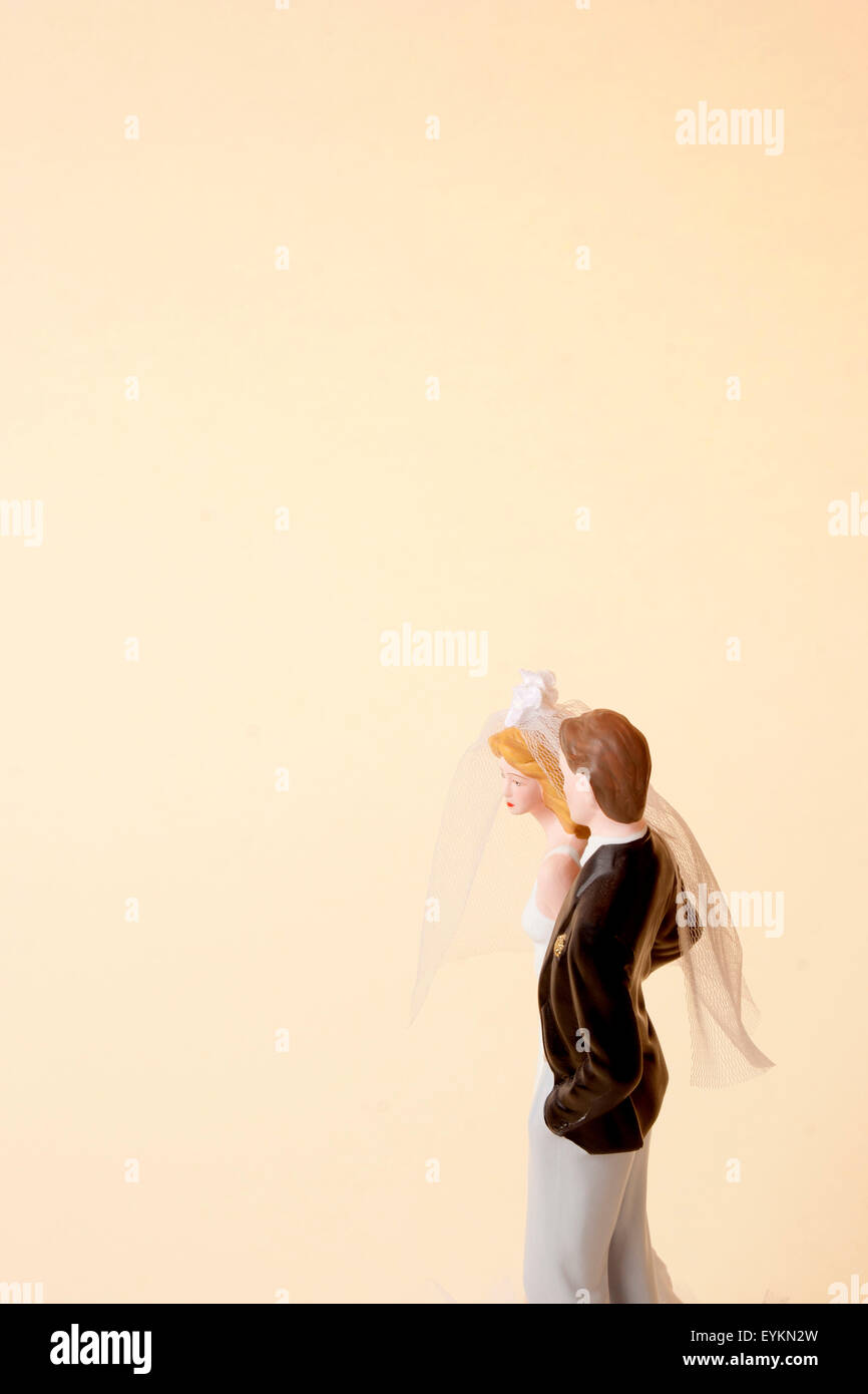 Wedding couple, love, Before, symbol Stock Photo - Alamy