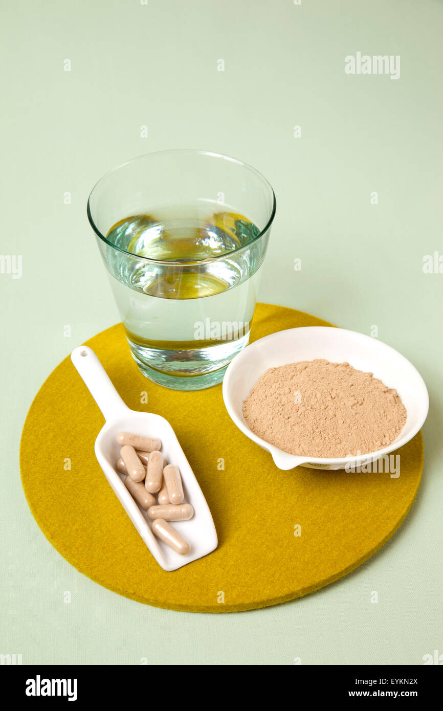 Medicine, remedial method, remedial earth, remedy Stock Photo - Alamy