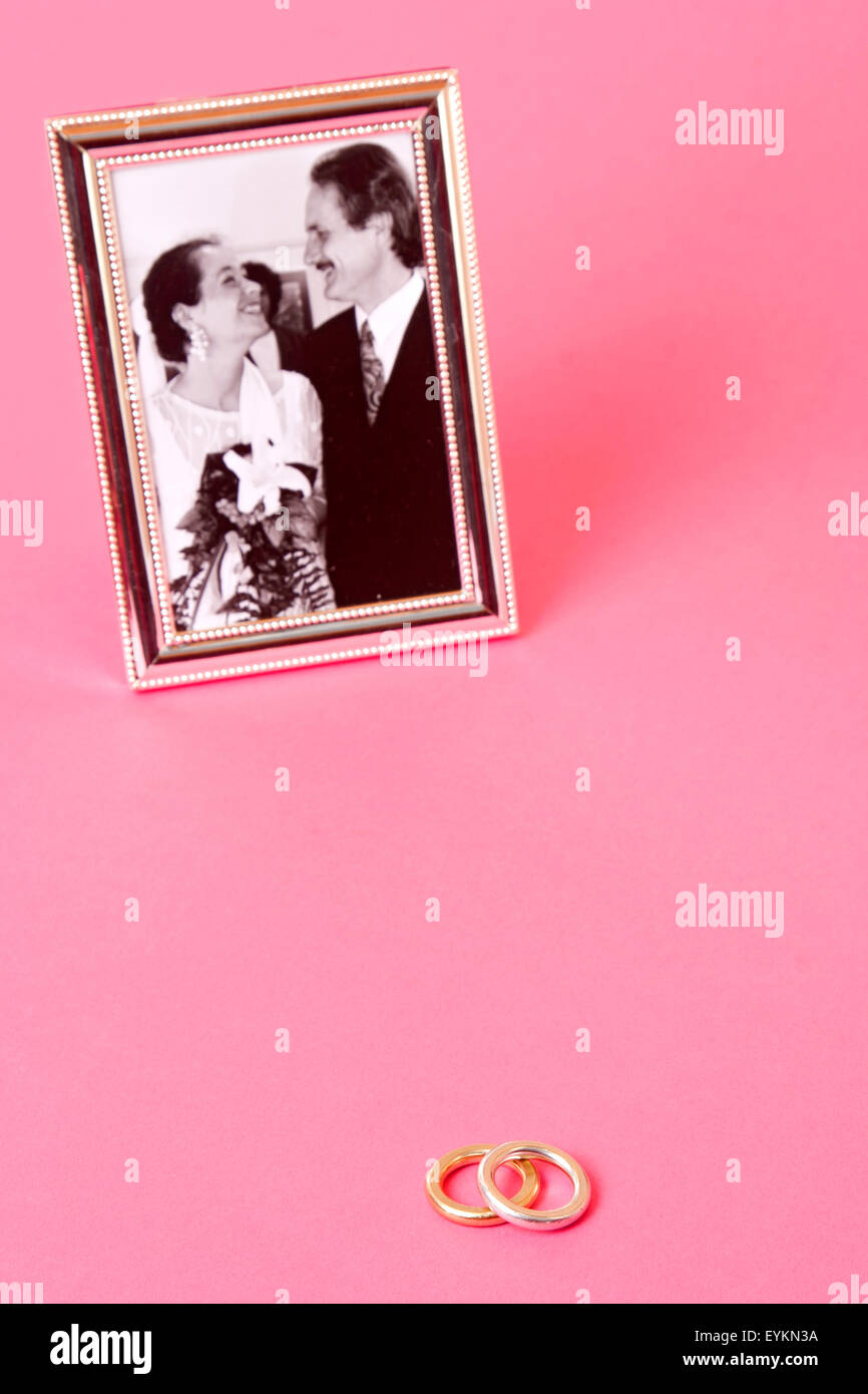 Wedding couple, love, Before, symbol Stock Photo - Alamy